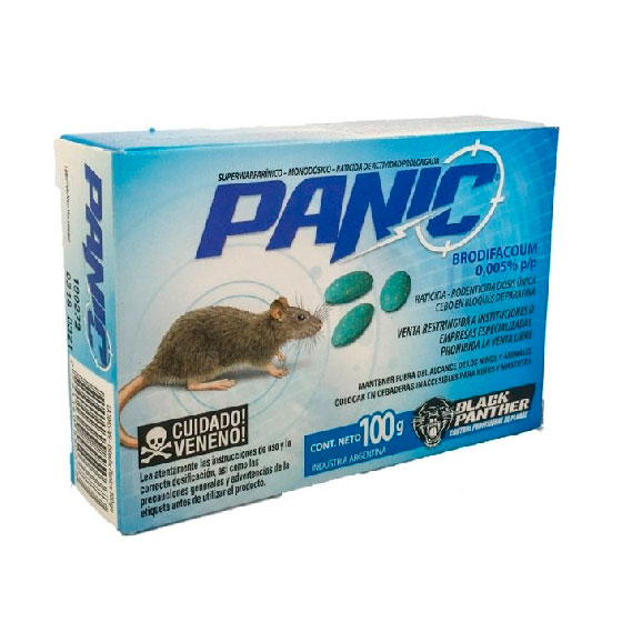 Raticida Panic 100 g